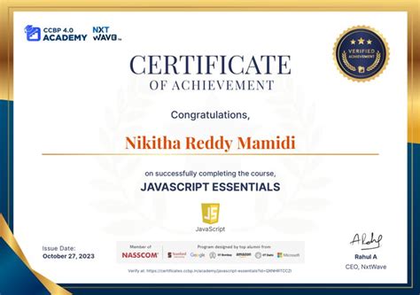 Nikitha Reddy On Linkedin Nxtwave Rahulattuluri Coding Sashankgujjula