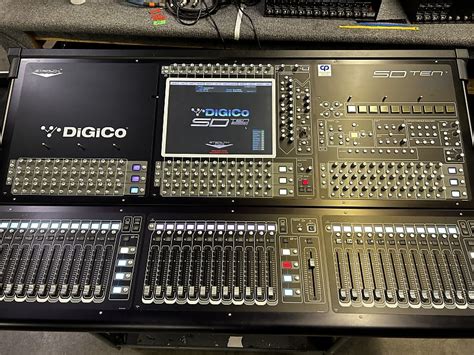 Digico Sd10b 36 Fader W Sd Rack Reverb