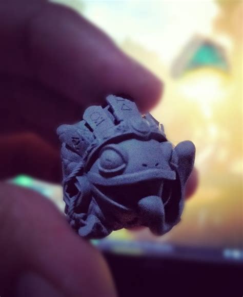 Stl File Voodoo Frog Keycap・3d Printer Design To Download・cults