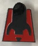 Rocket From The Crypt Logo Enamel Pin Badge Headline Records