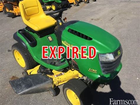 2004 John Deere L130 Riding Lawn Mower For Sale