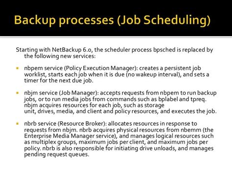 netbackup 6 5 backup process
