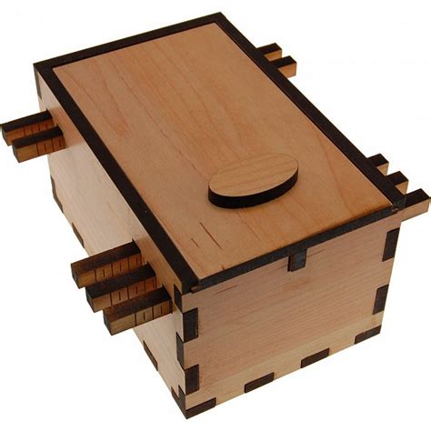 Pueblo Secret Lock Box Wooden Puzzle Boxes Puzzle Master Inc