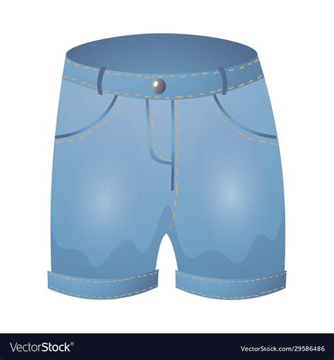 Jean Shorts Clip Art