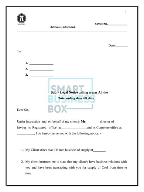 Demand Notice Pdf