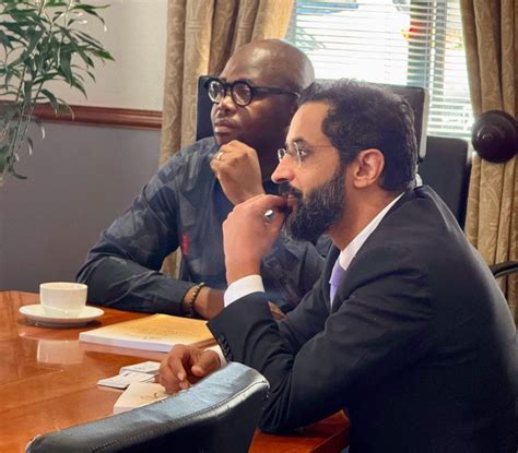 Ahmed Bin Sulayem Molefi Letsiki Young Diamantaires