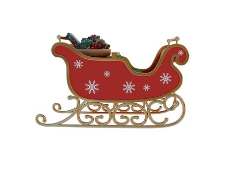 Sleigh Model Turbosquid 2375393