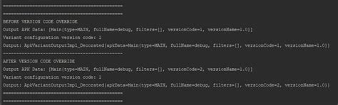 Android Version Code Tricks