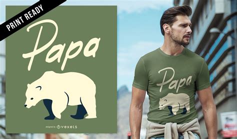 Papa T Shirt Design Vector Download