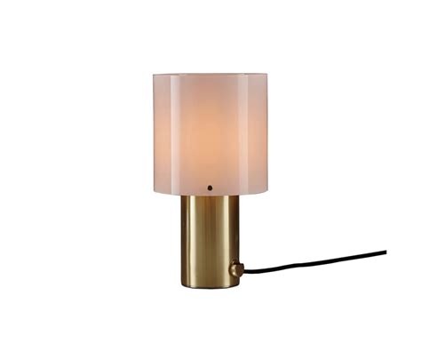 Walter Table Brass Size 2 Opal Glass Table Lights From Original
