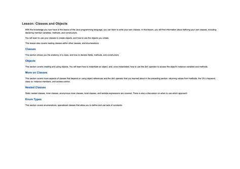 Oracle Java Classes And Object Funktionale Und Objektorientierte