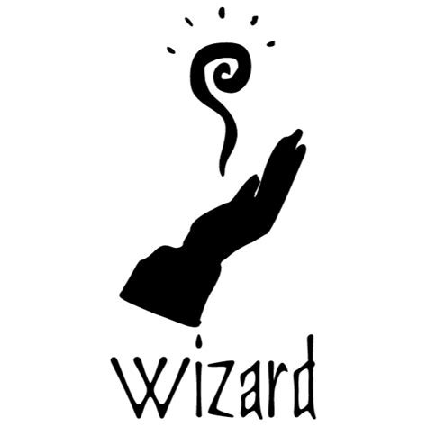 Wizard Symbol Tattoo Design