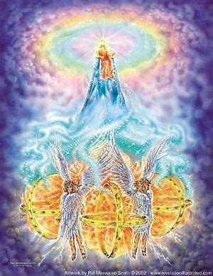 Ezekiel Chapter 1 Querubim Símbolos Indígenas Americanos Arte Bíblica