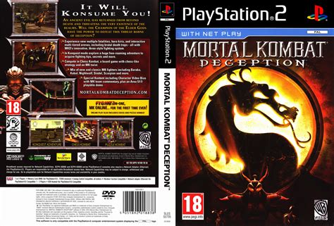 Mortal Kombat Deception Ps2 Cover
