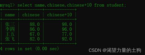 mysql数据库（表的crud基础操作（最常用）） crud操作 csdn博客