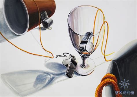 기초디자인 건국대 기디 건대 입시미술 기초디자인 끈 종이컵 와인잔 호루라기 일러스트 디자인 제품 스케지 와인 잔 디자인