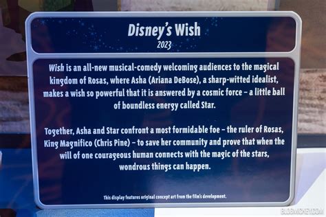 Wish Movie Concept Art On Display At Walt Disney Presents In