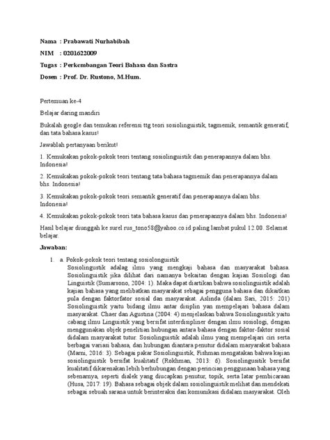 Prabawati Nurhabibah Tugas 4 Prof Rus Pdf