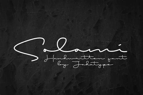 Solami Font | jadatype | FontSpace