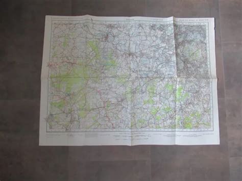 Ordnance Survey Map Second War Revision 1940 Sheet 114 Windsor £799