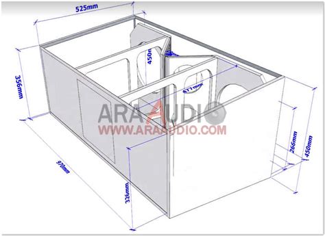 ARA AUDIO Skema Box Line Array JBL Way Jbl Speaker Box Design Diy Subwoofer