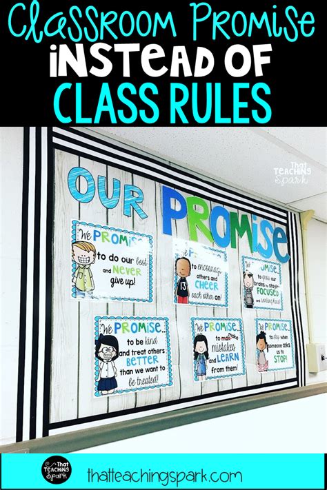 Creating A Class Promise Instead Of Classroom Rules That Teaching