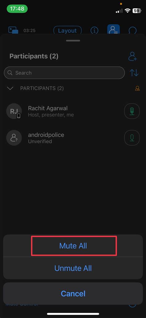How To Mute A Webex Participant