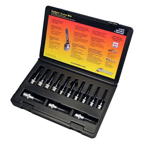13 Piece Prohold Torx Bit Socket Set