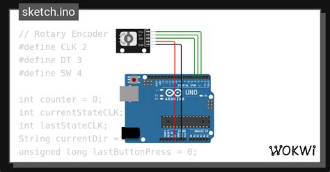 Encoder Base Ino Wokwi ESP32 STM32 Arduino Simulator