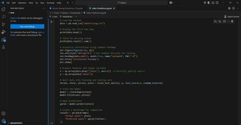 machinelearning datascience salesprediction python internship… koushik nagasuri