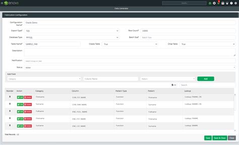 Fabrication Data Generator Enov8 Knowledge Base