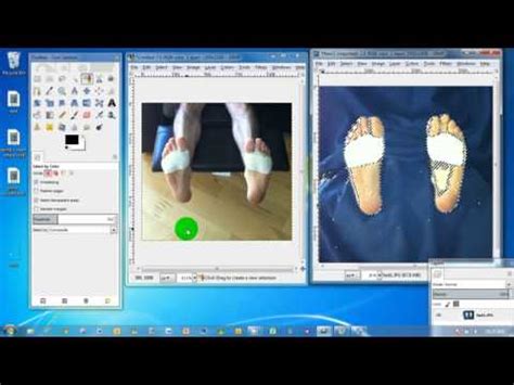 GIMP Fuzzy Color Select Tools YouTube