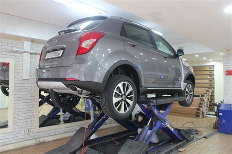 시공사진 코란도c 하체방음방청 유성프리미엄