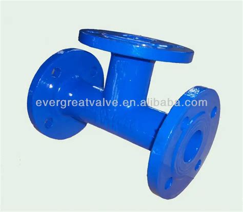 All Flanged Tee Equal Flange Casting Iron Pipe Fitting