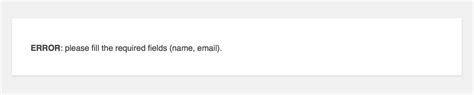 creating a custom comment error page in wordpress hey georgie
