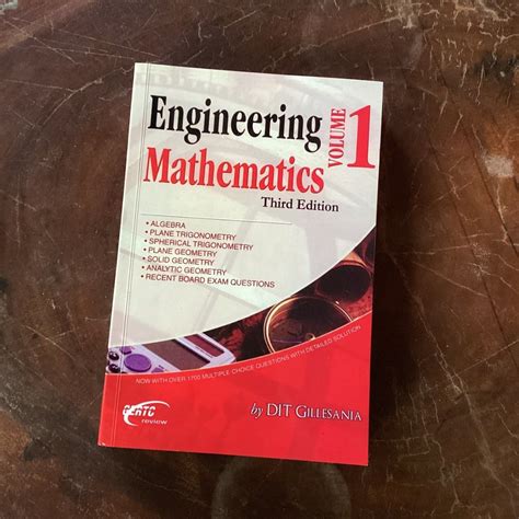 Engineering Mathematics Gillesania Volume 1 Hobbies And Toys Books And Magazines Assessment Books