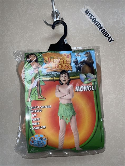 Disney The Jungle Book Mowgli Halloween Costume Boys Size S Mowgli New Ebay