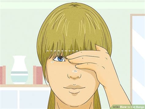 Ways To Cut Bangs WikiHow