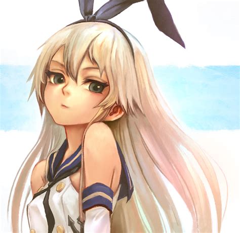 Shimakaze Kantai Collection Drawn By Traplus Danbooru