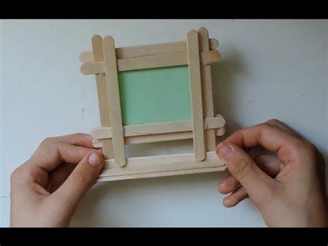 How To Make A Diy Picture Frame From Popsicle Sticks Full Hd Diy
