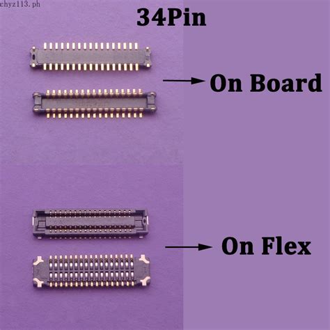 Pcs Pin Lcd Screen Display FPC Connector On Motherboard For Samsung Galaxy J J F SM