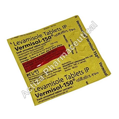 Vermisol 150 Tablet at ₹ 60/box | Dicaris in Surat | ID: 2853166726673