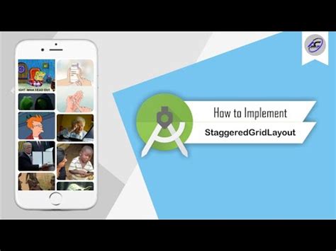 How To Implement Staggered GridLayout In Android Studio StaggeredGridLayout Android Coding