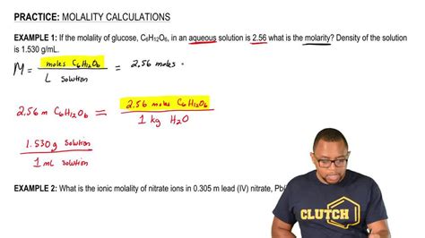 Molality Examples