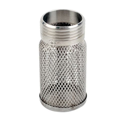Stainless Steel Basket Strainer Particle Strainer 1000 Micron 34