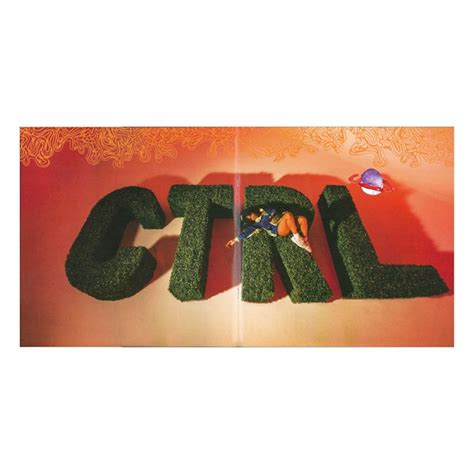 Sza Ctrl Limited Edition Gatefold Green Colored Double Vinyl Record