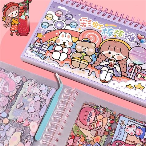 Kawaii Lindas Calcomanías De Dibujos Animados Para Mascotas 500