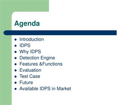 Ppt Idps Intrusion Detection And Prevention System Powerpoint
