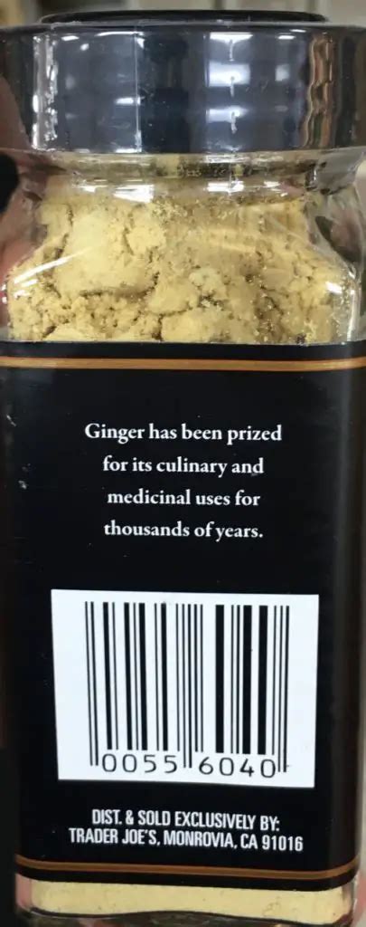 trader joe s ginger ground spices of the world trader joe s reviews