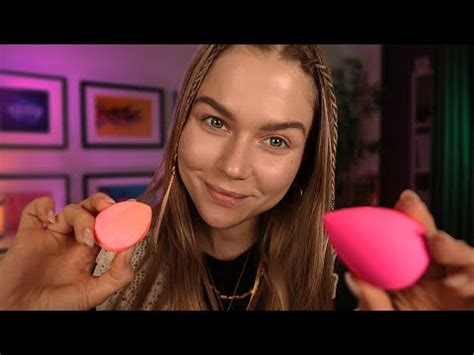 ASMR Bestie Helping You Get Ready for a Night Out. Doing Your Makeup ~ Soft Spoken